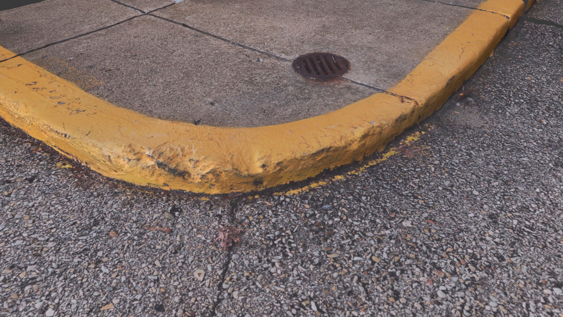 3D Set Road Curb Hatches Grille 3D Model - TurboSquid 2158098