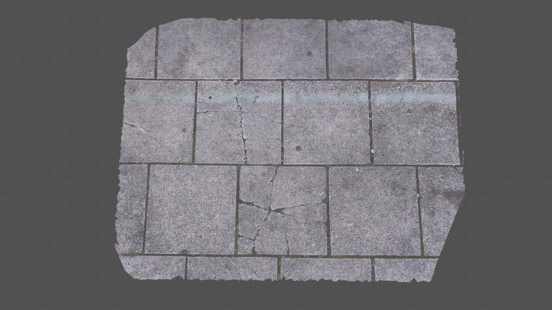 3D set road curb hatches grille 3D model - TurboSquid 2158098