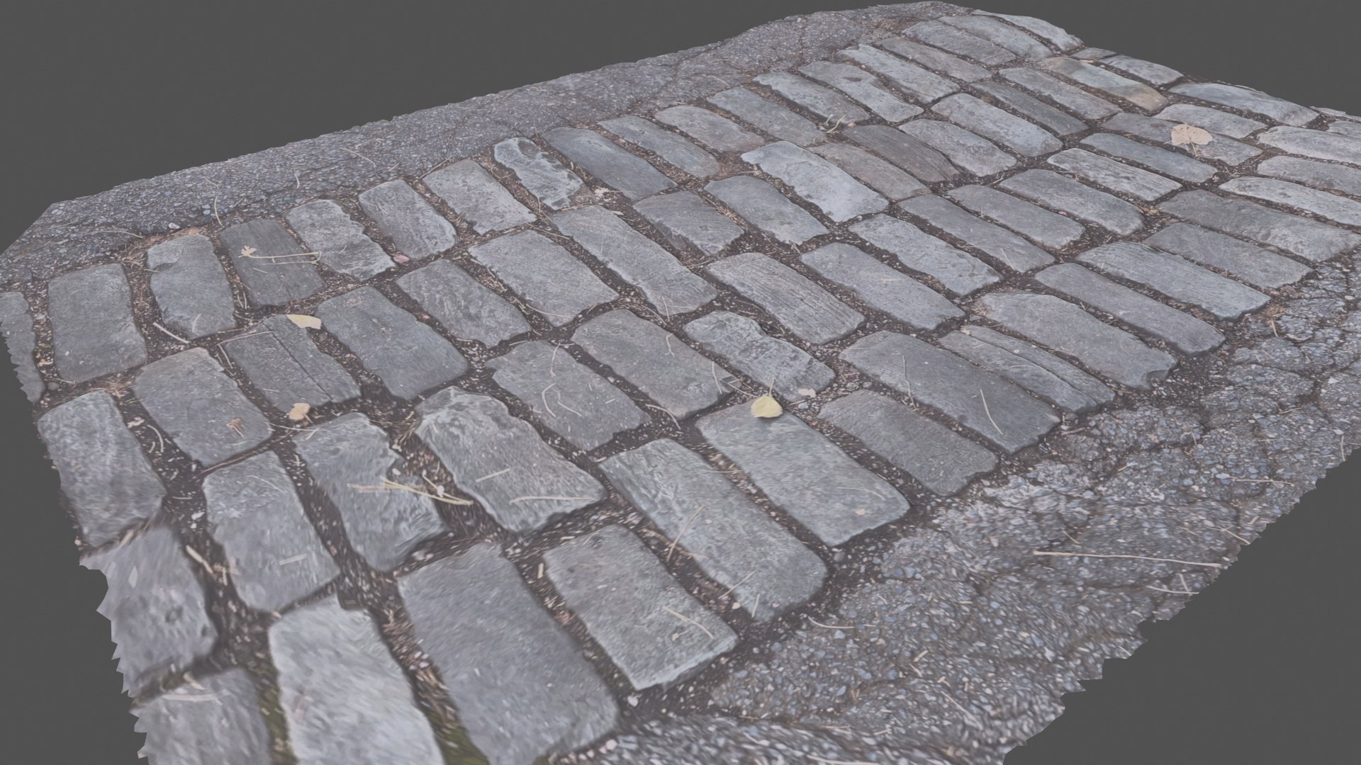 3D set road curb hatches grille 3D model - TurboSquid 2158098