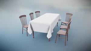 Dining Table Blender Models for Download | TurboSquid