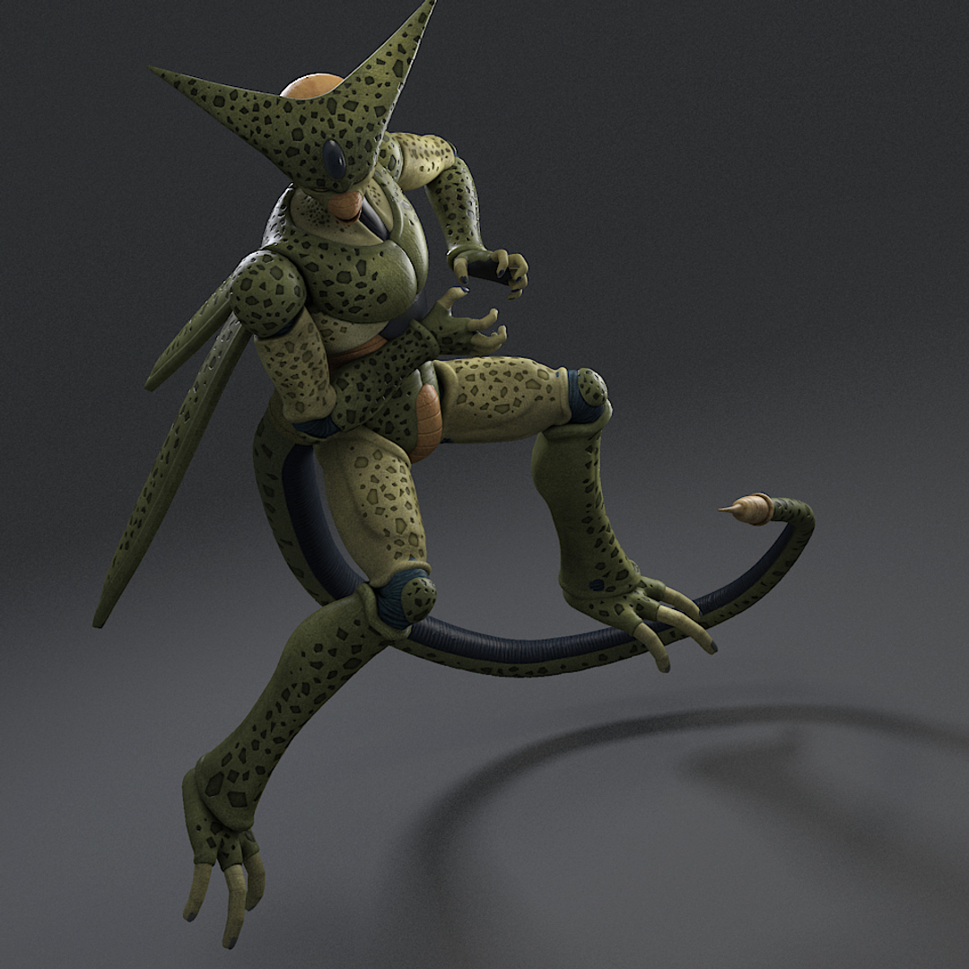 Dragon Ball Cell Rigged Max