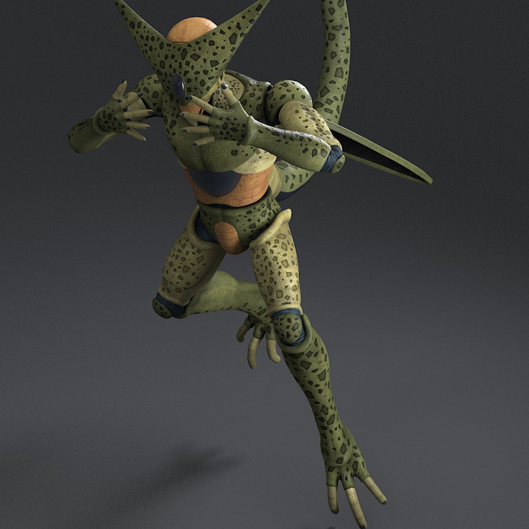 Dragon Ball Cell Rigged Max