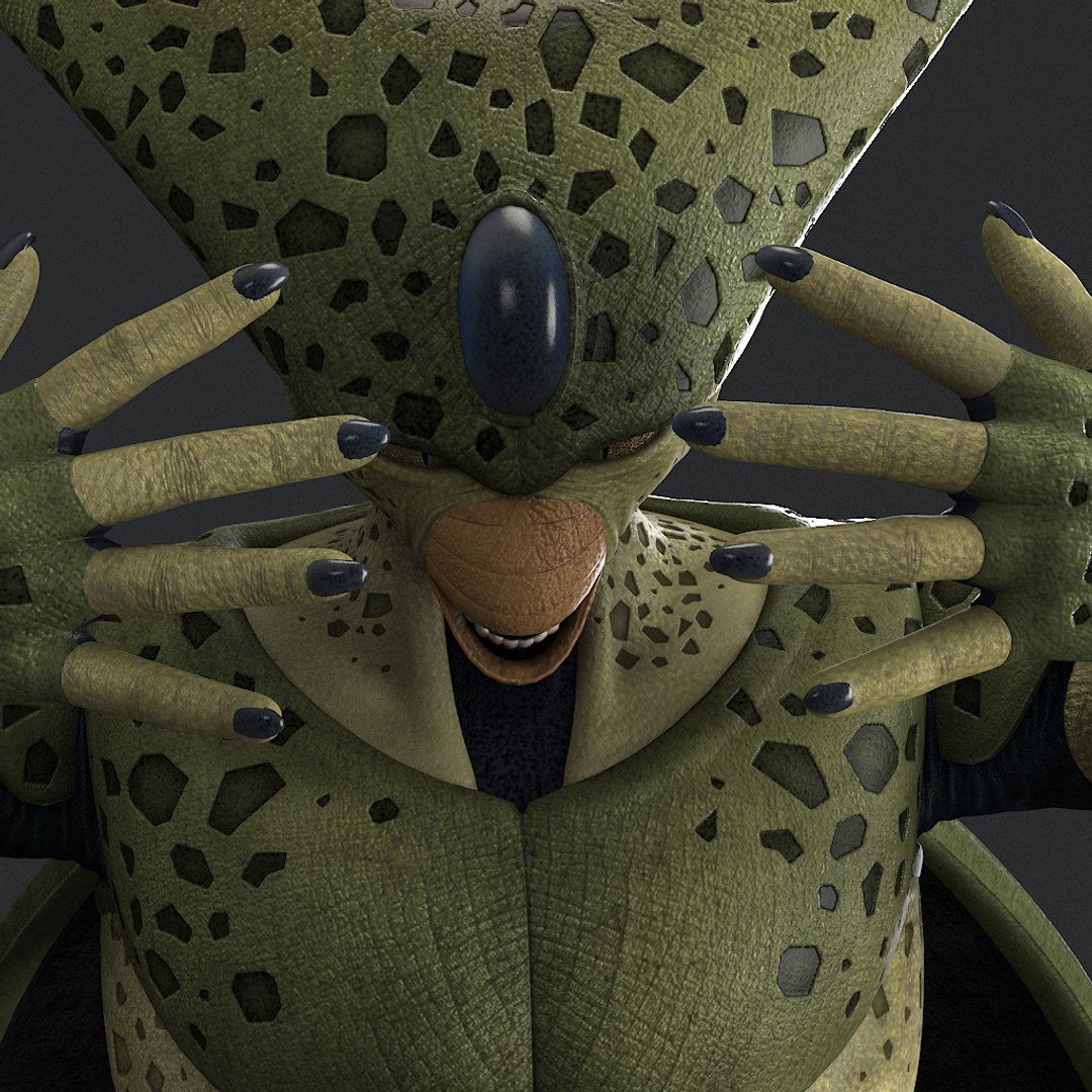 Dragon Ball Cell Rigged Max