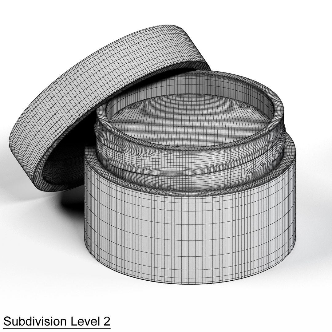 Cream 3D Model - TurboSquid 1372854