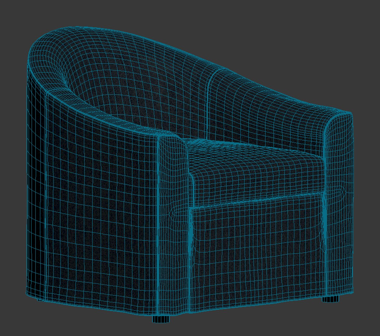 3d Chair Armchair Arm