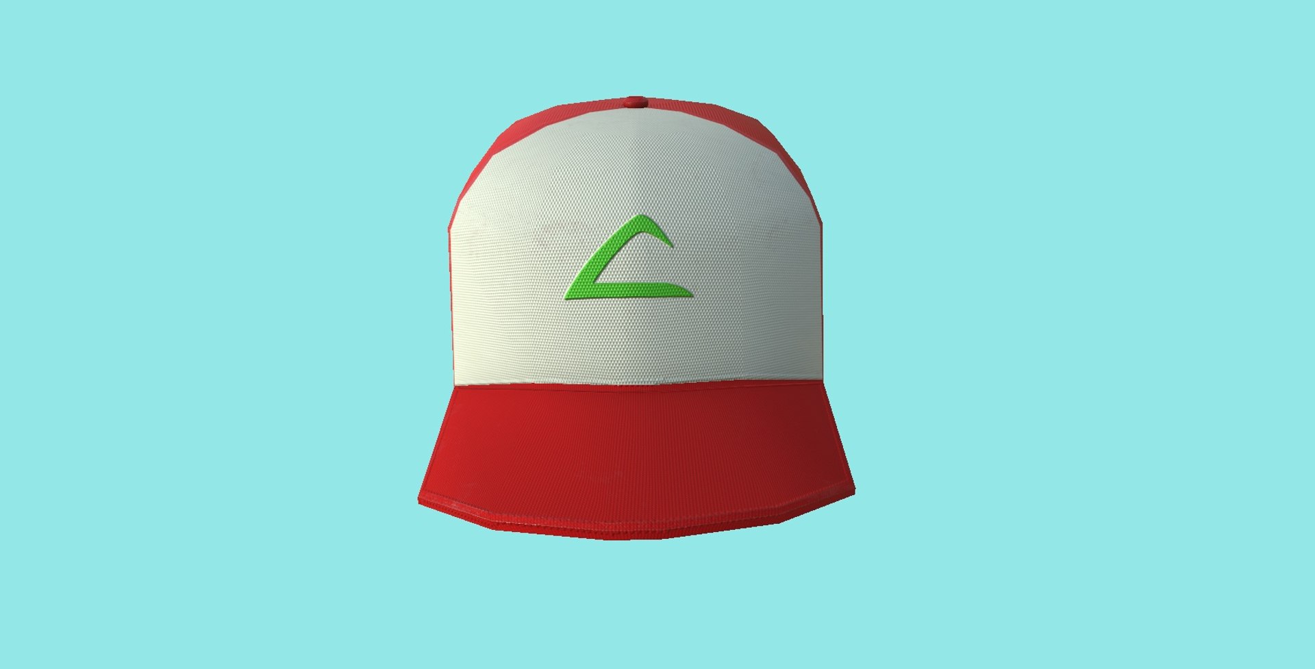 3D Ash Ketchum Cap - - TurboSquid 1711056