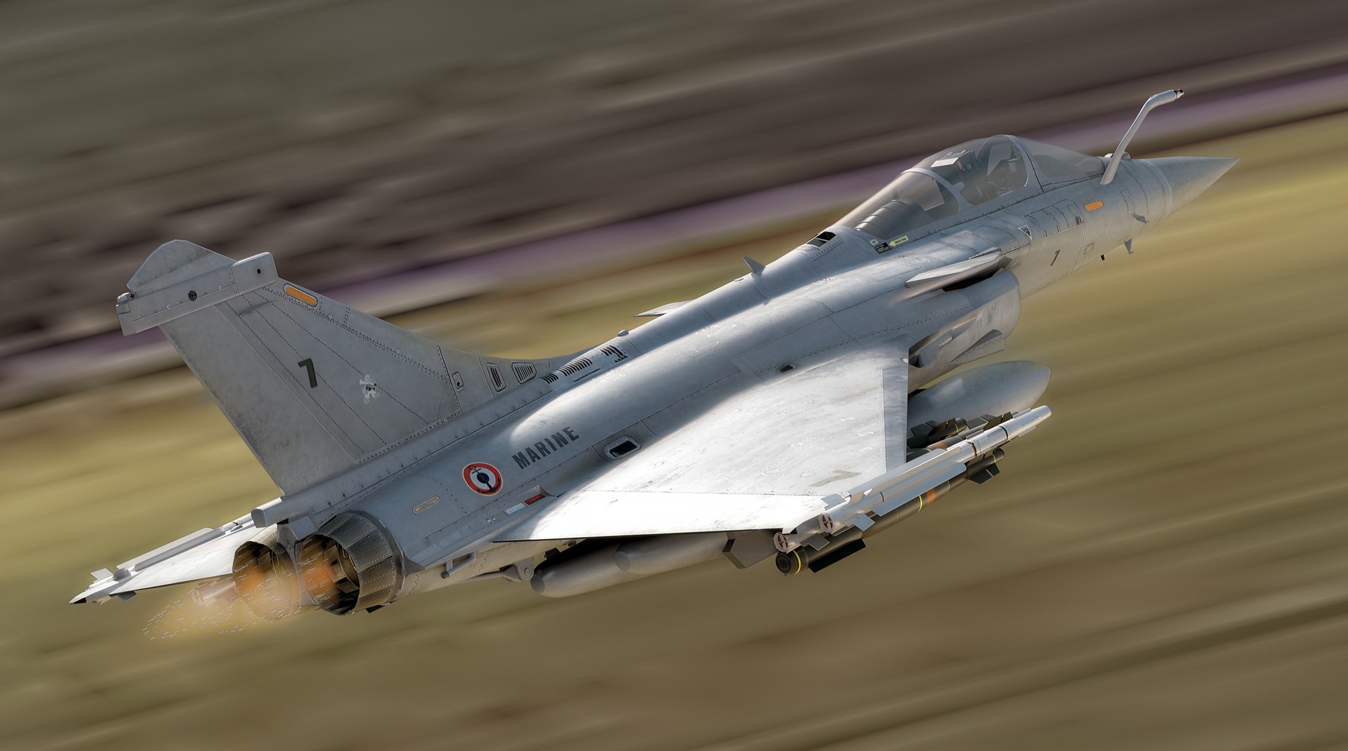 Dassault Rafale M -Fully Rigged And Textured Model - TurboSquid 1817368