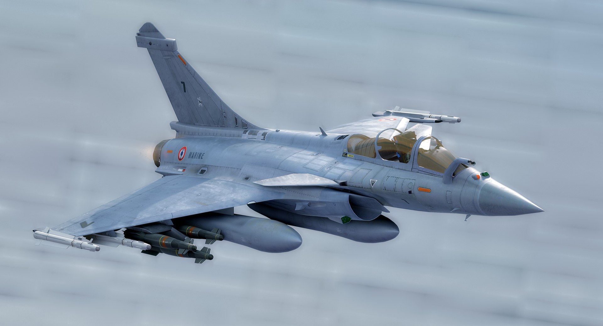Dassault Rafale M -Fully Rigged And Textured Model - TurboSquid 1817368