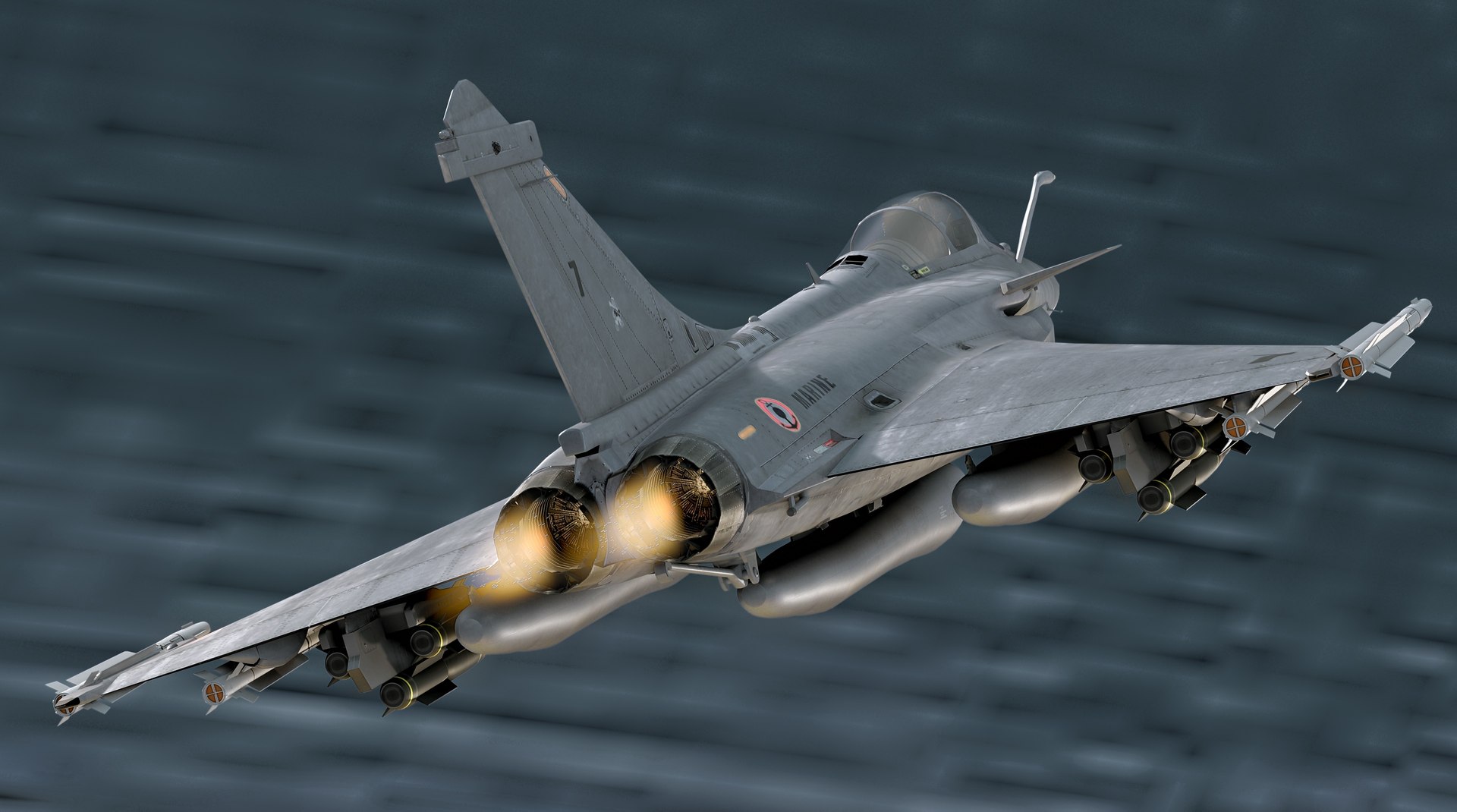 Dassault Rafale M -Fully Rigged And Textured Model - TurboSquid 1817368