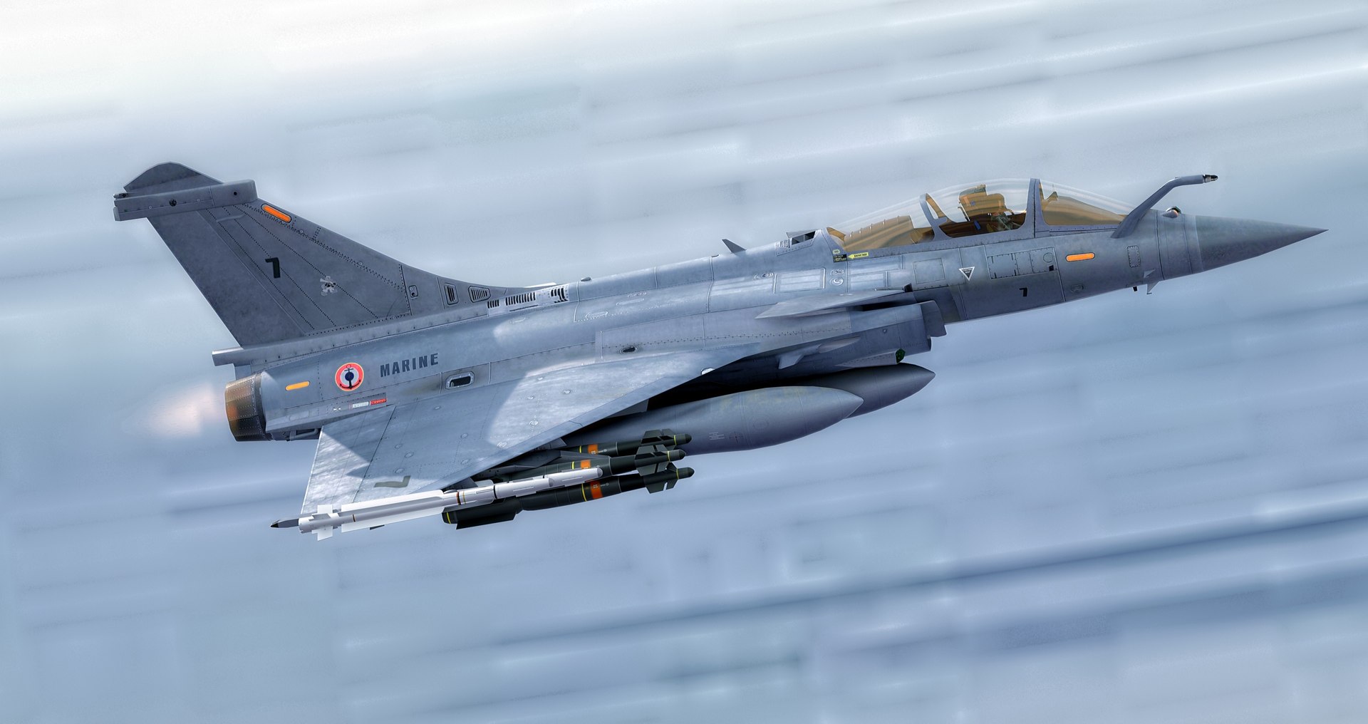 Dassault Rafale M -Fully Rigged And Textured Model - TurboSquid 1817368