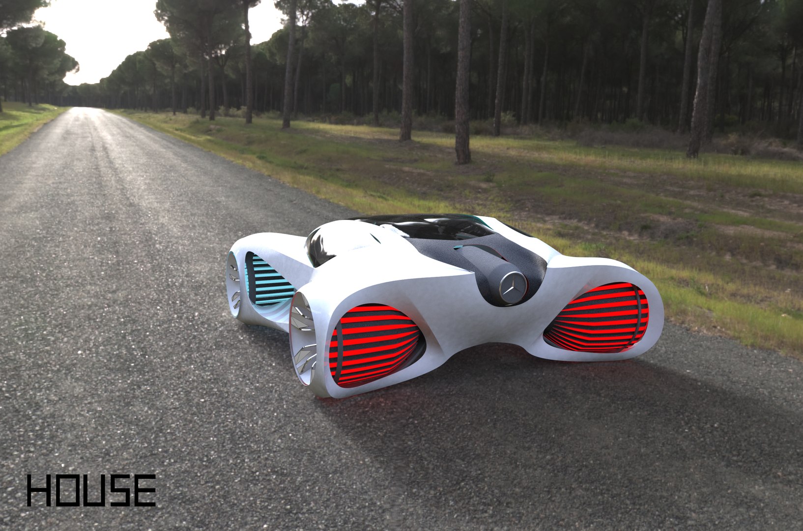 Mercedes-benz Biome Model - TurboSquid 1165464