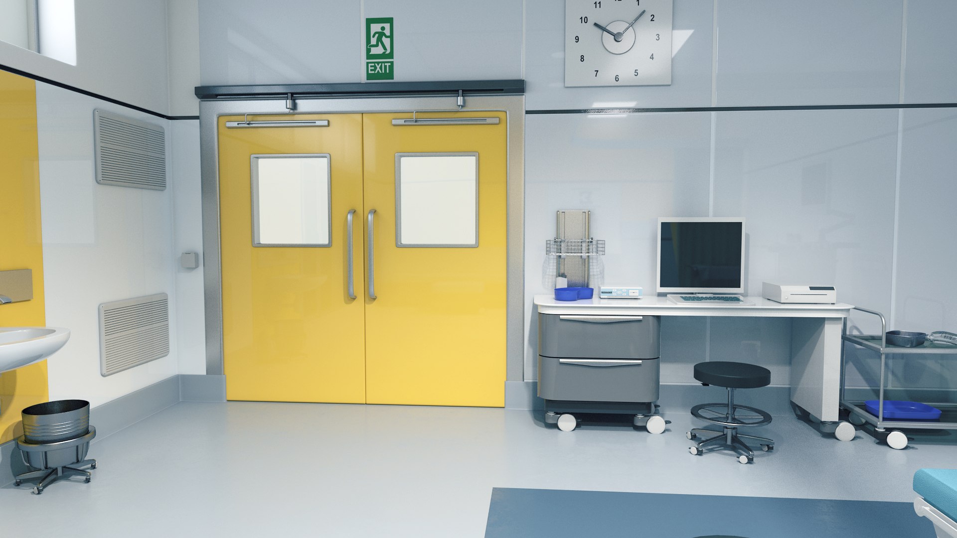 3D Exam Room Model - TurboSquid 2147549