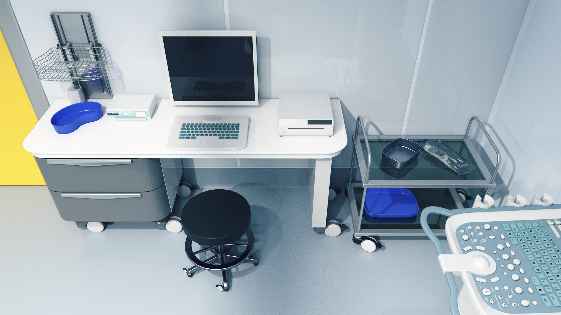 3D Exam Room Model - TurboSquid 2147549