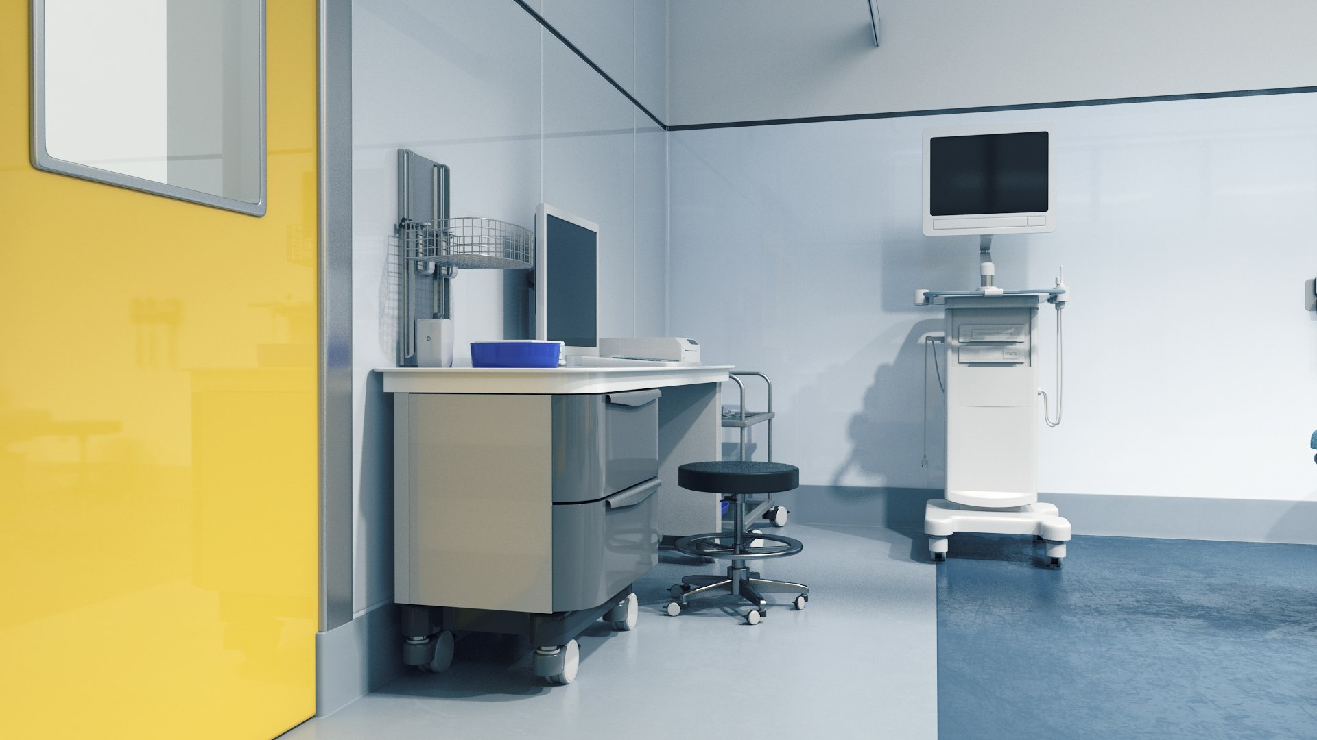 3D Exam Room Model - TurboSquid 2147549