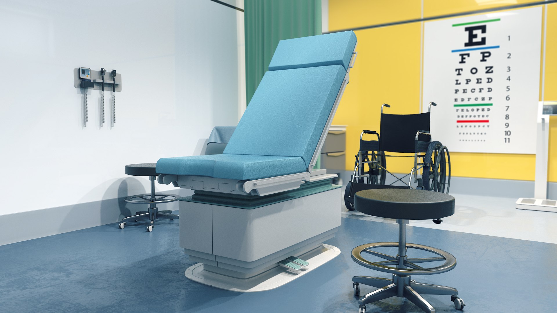 3D Exam Room Model - TurboSquid 2147549