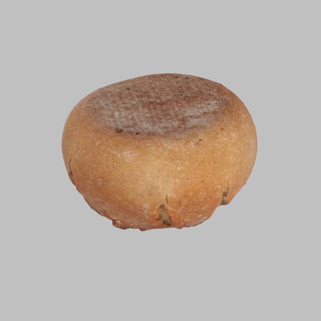 Photoreal Small Rustical Bread 3d Max