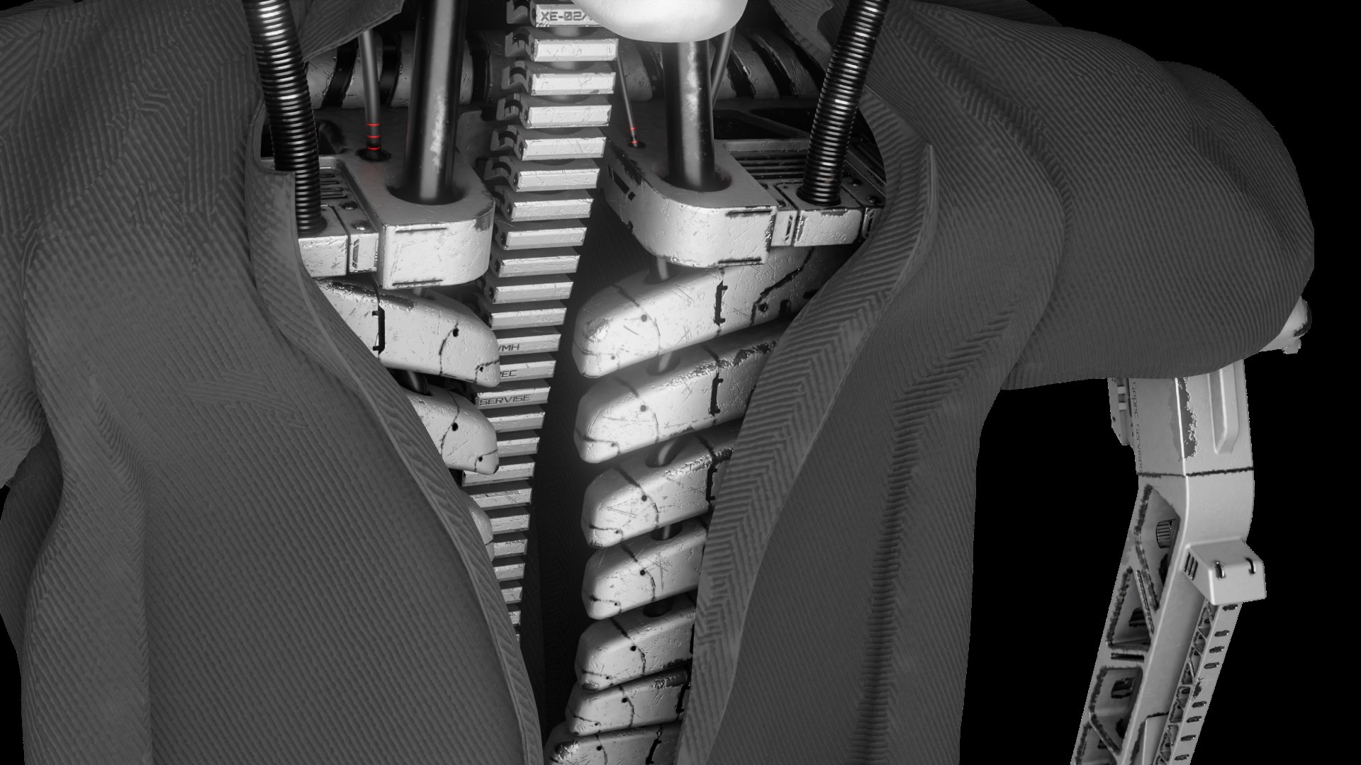 Mechanical Sci-fi Death Reaper 3D - TurboSquid 2074420