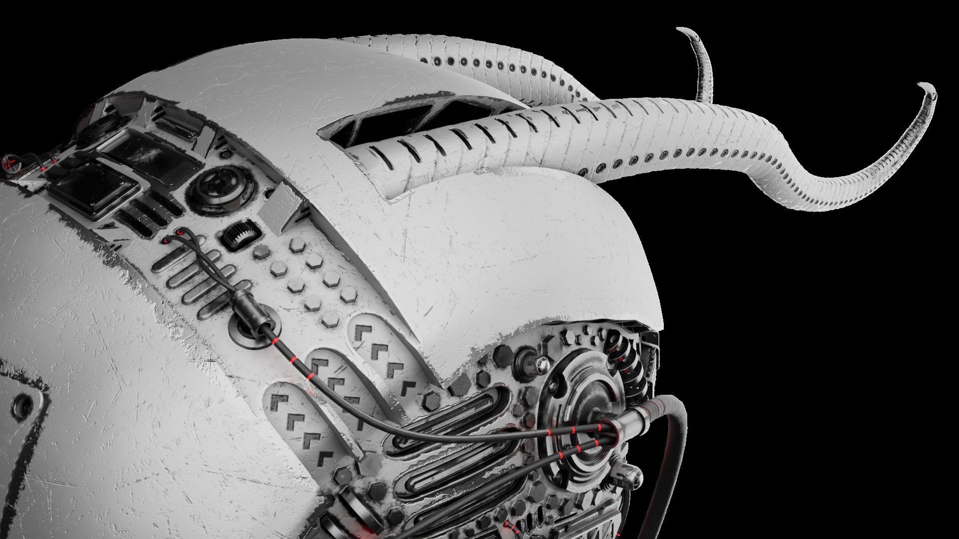 Mechanical Sci-fi Death Reaper 3D - TurboSquid 2074420