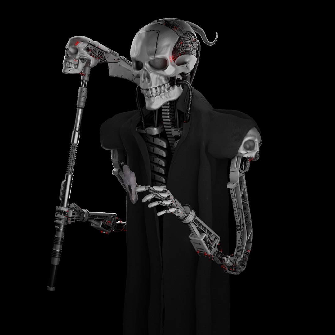 Mechanical Sci-fi Death Reaper 3D - TurboSquid 2074420