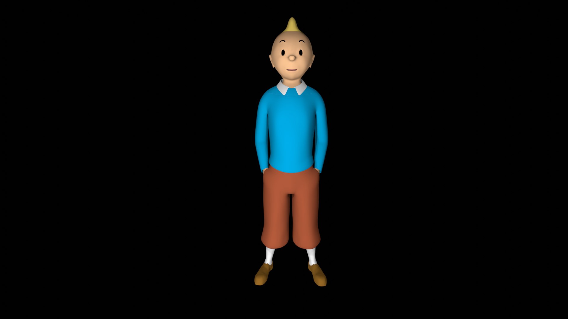 3d Model Tintin