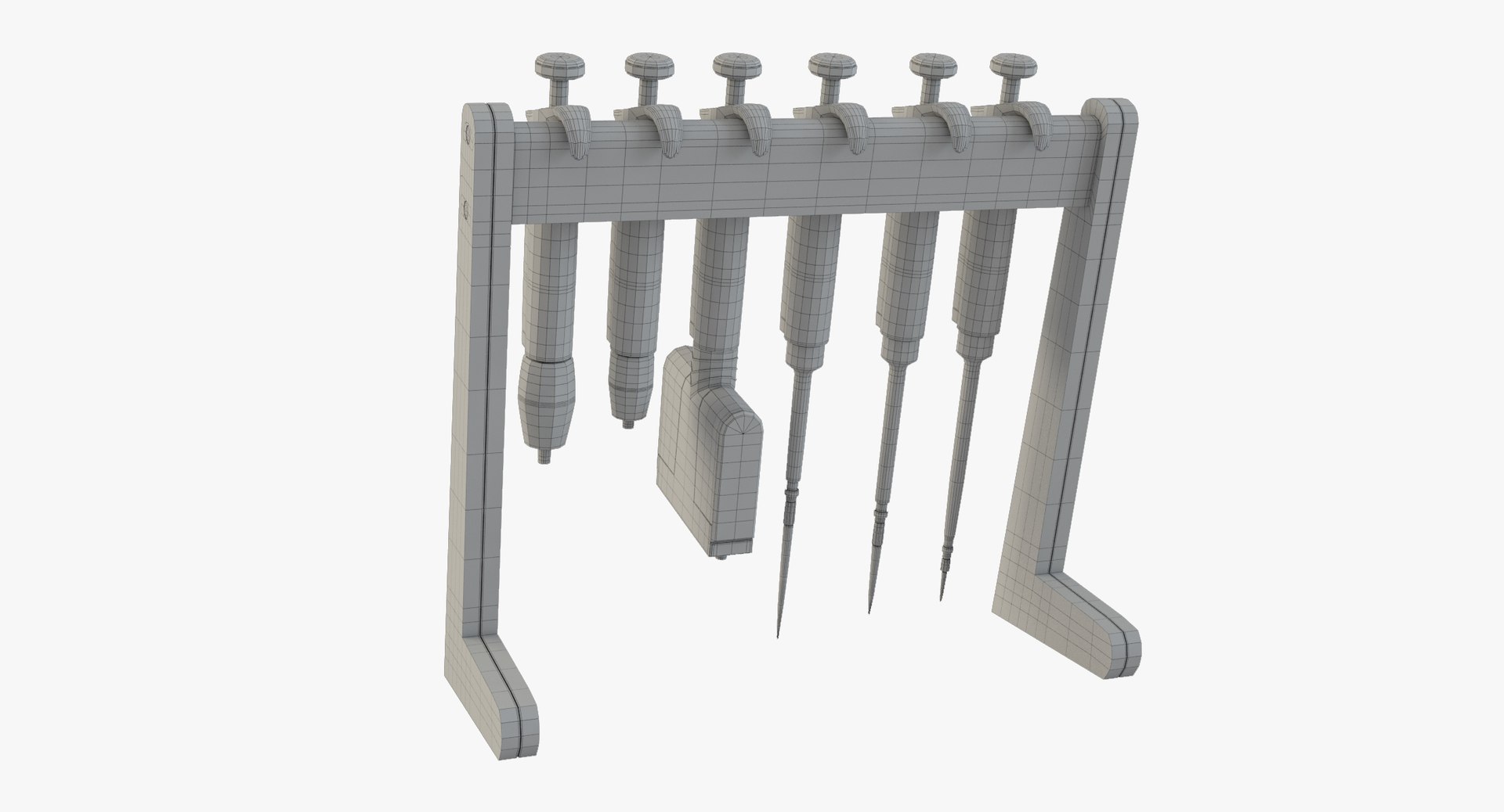 3D Pipettes Thermo - TurboSquid 1391070