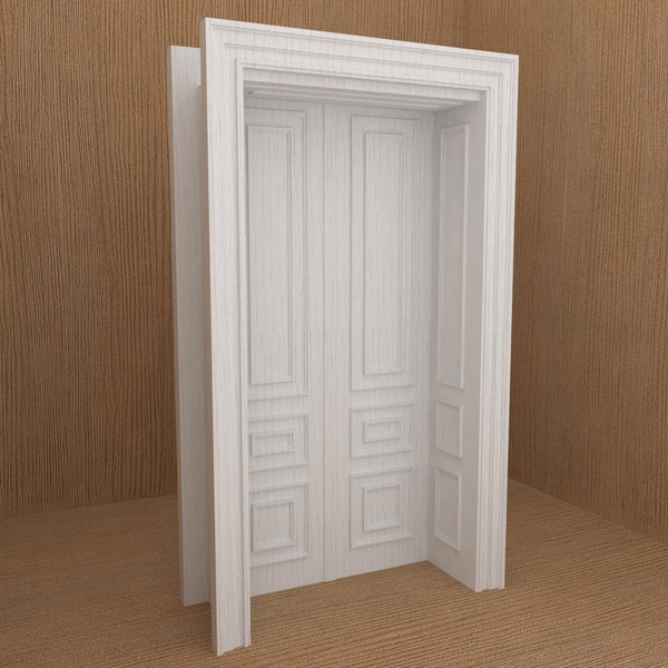 building architecture door 3d model