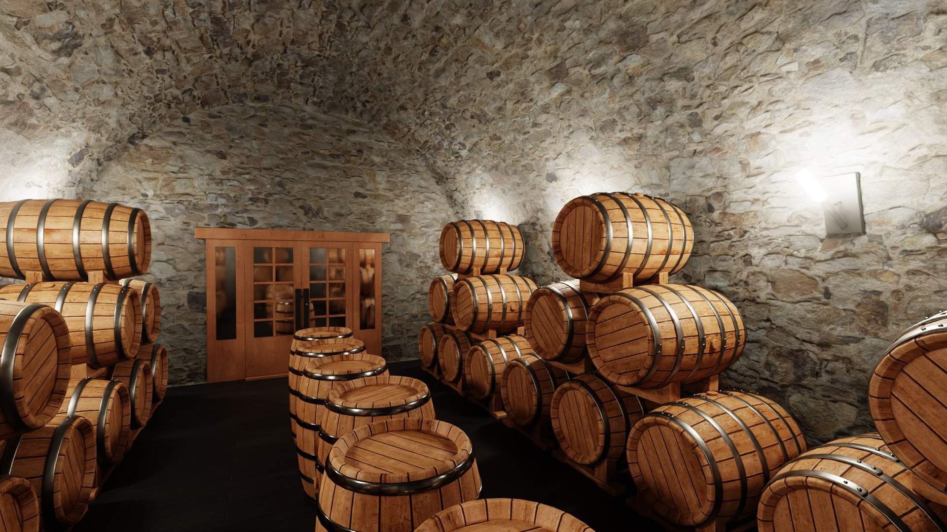 3D model Wine Cellars - TurboSquid 2160109