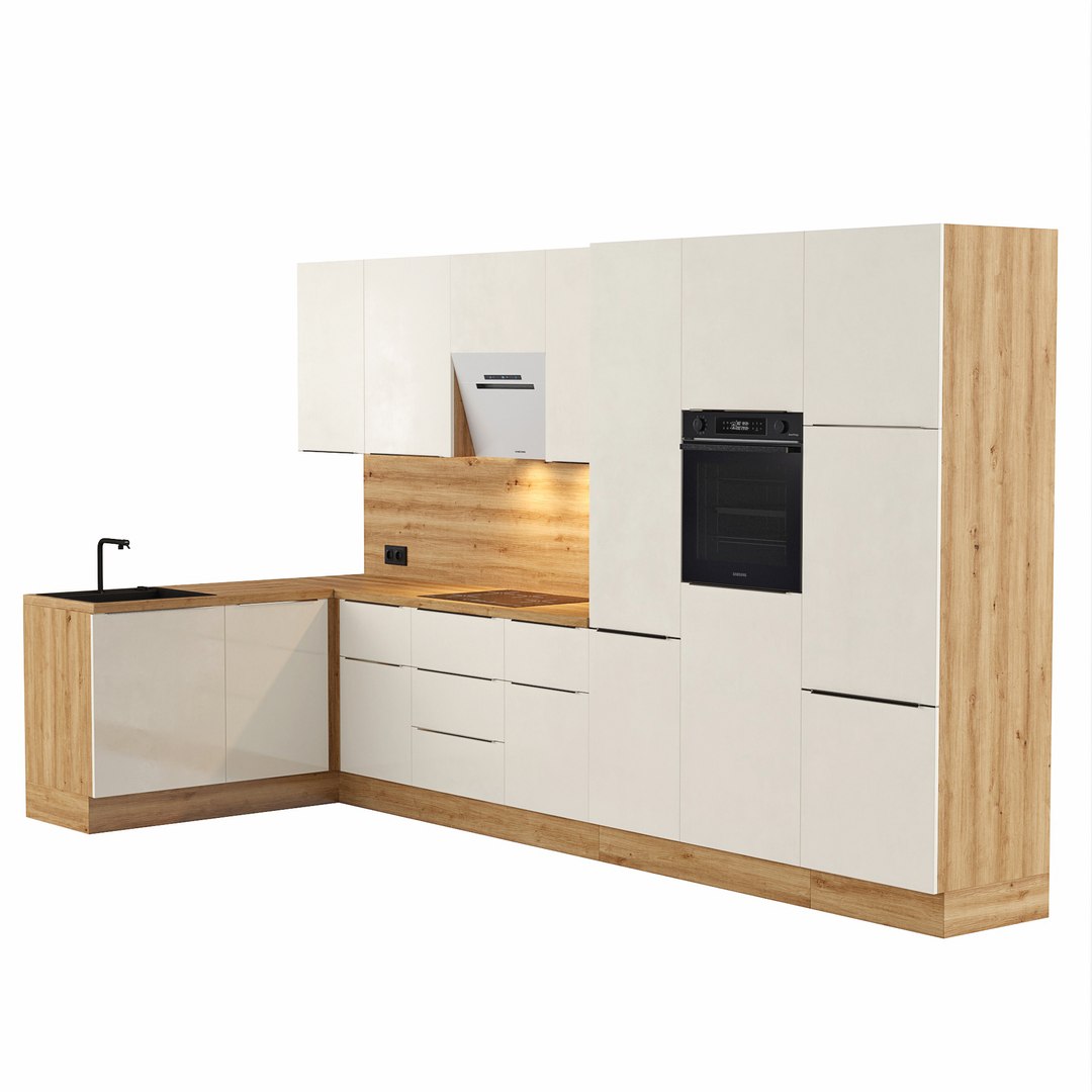 3D Model Kitchen 22 Marleen - TurboSquid 2164224