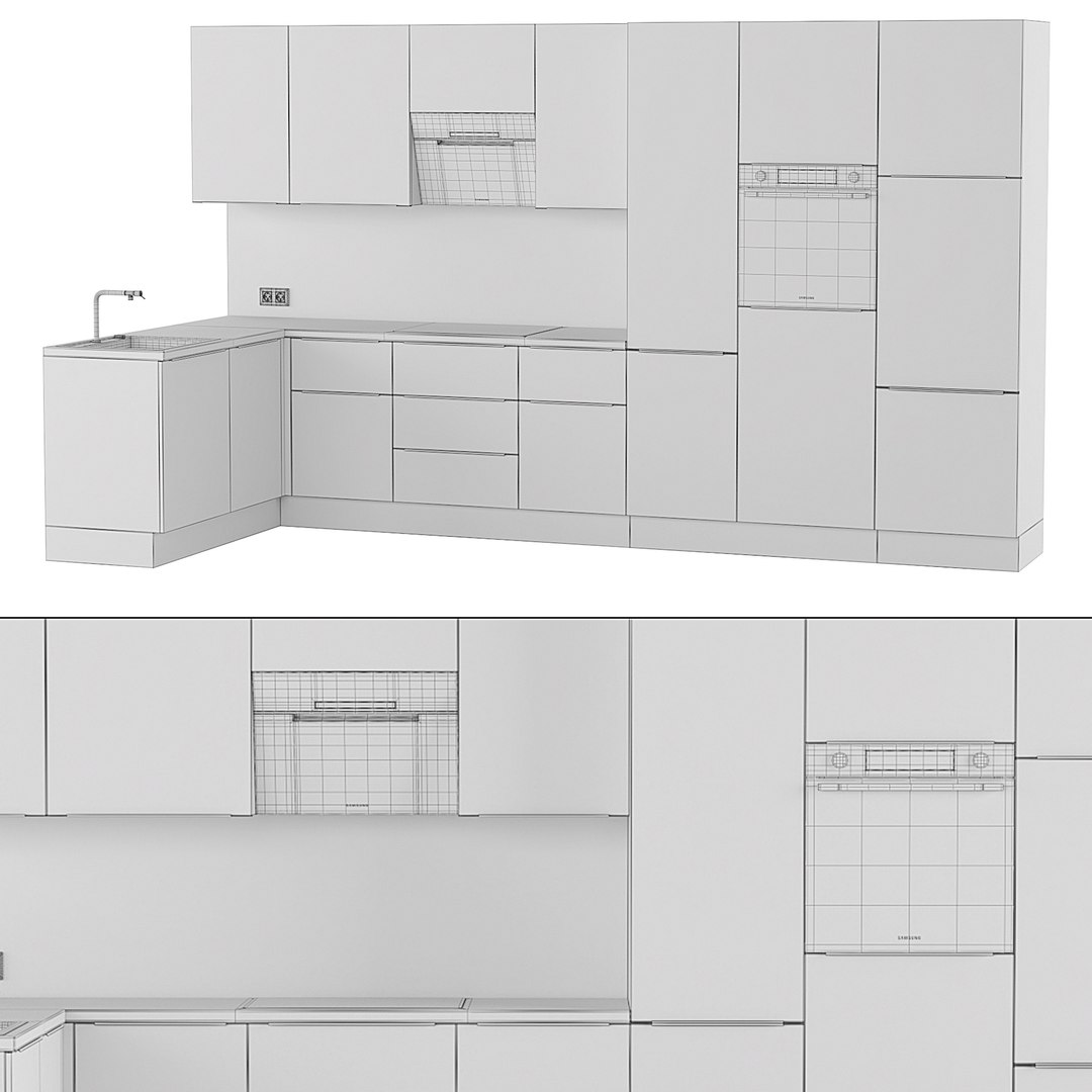 3D Model Kitchen 22 Marleen - TurboSquid 2164224