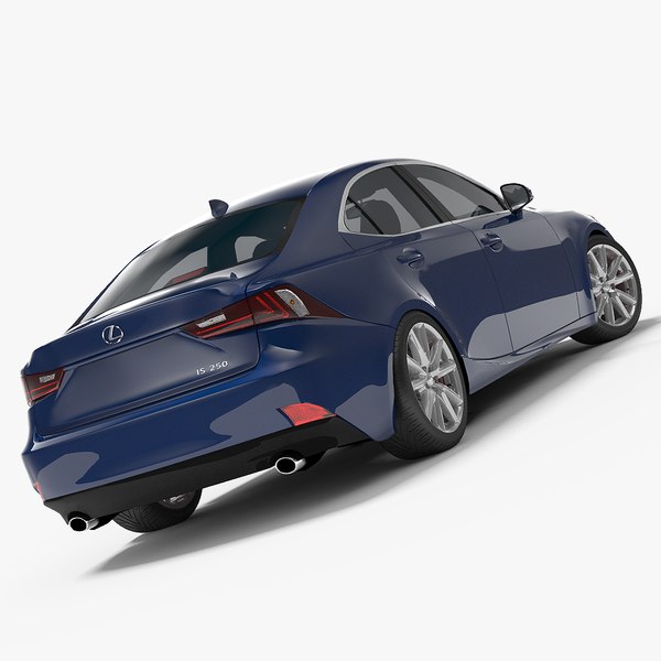 lexus 250 3d model