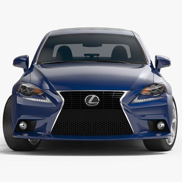 lexus 250 3d model