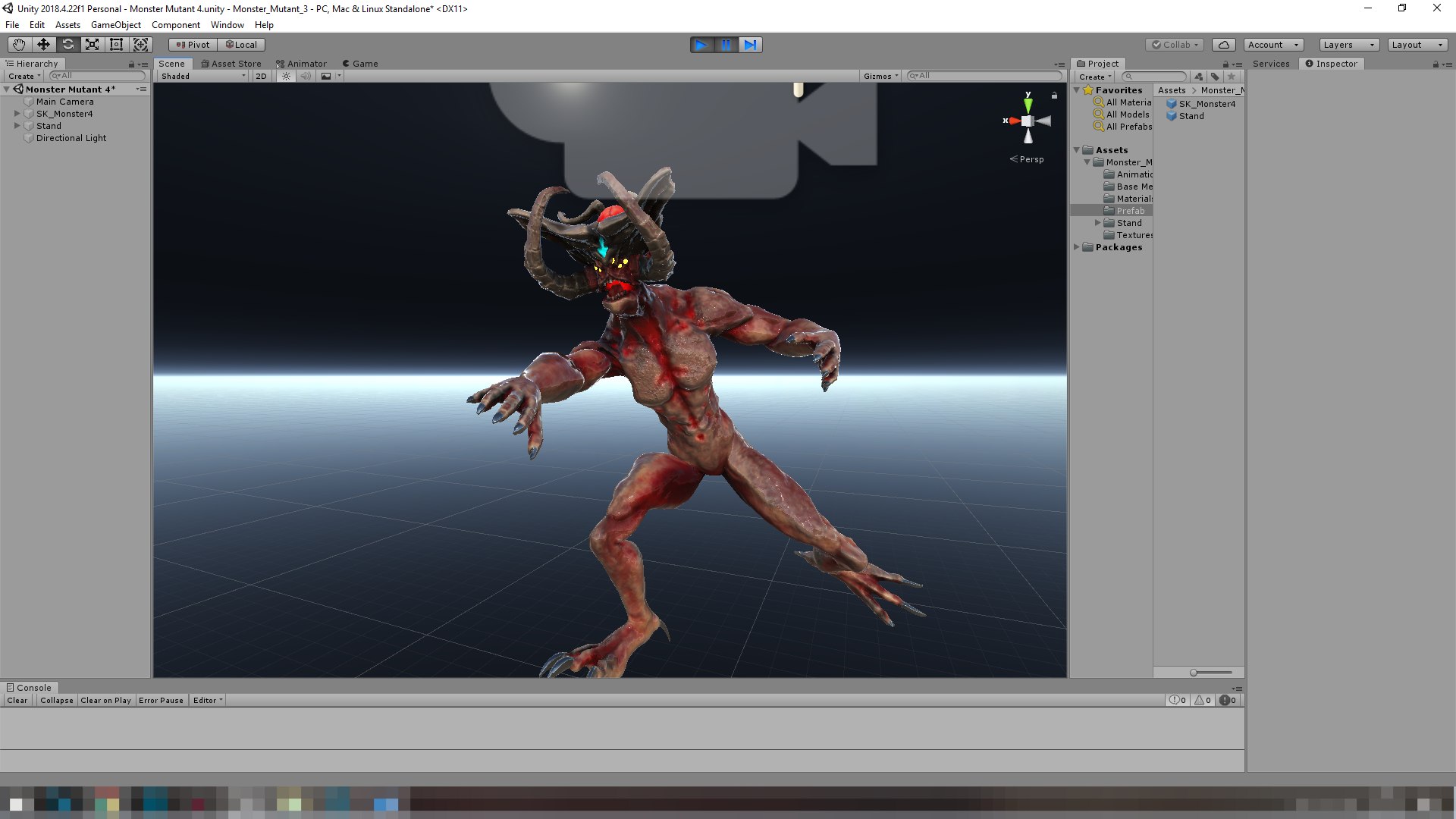 3D Monster Mutant 4 - TurboSquid 1869317
