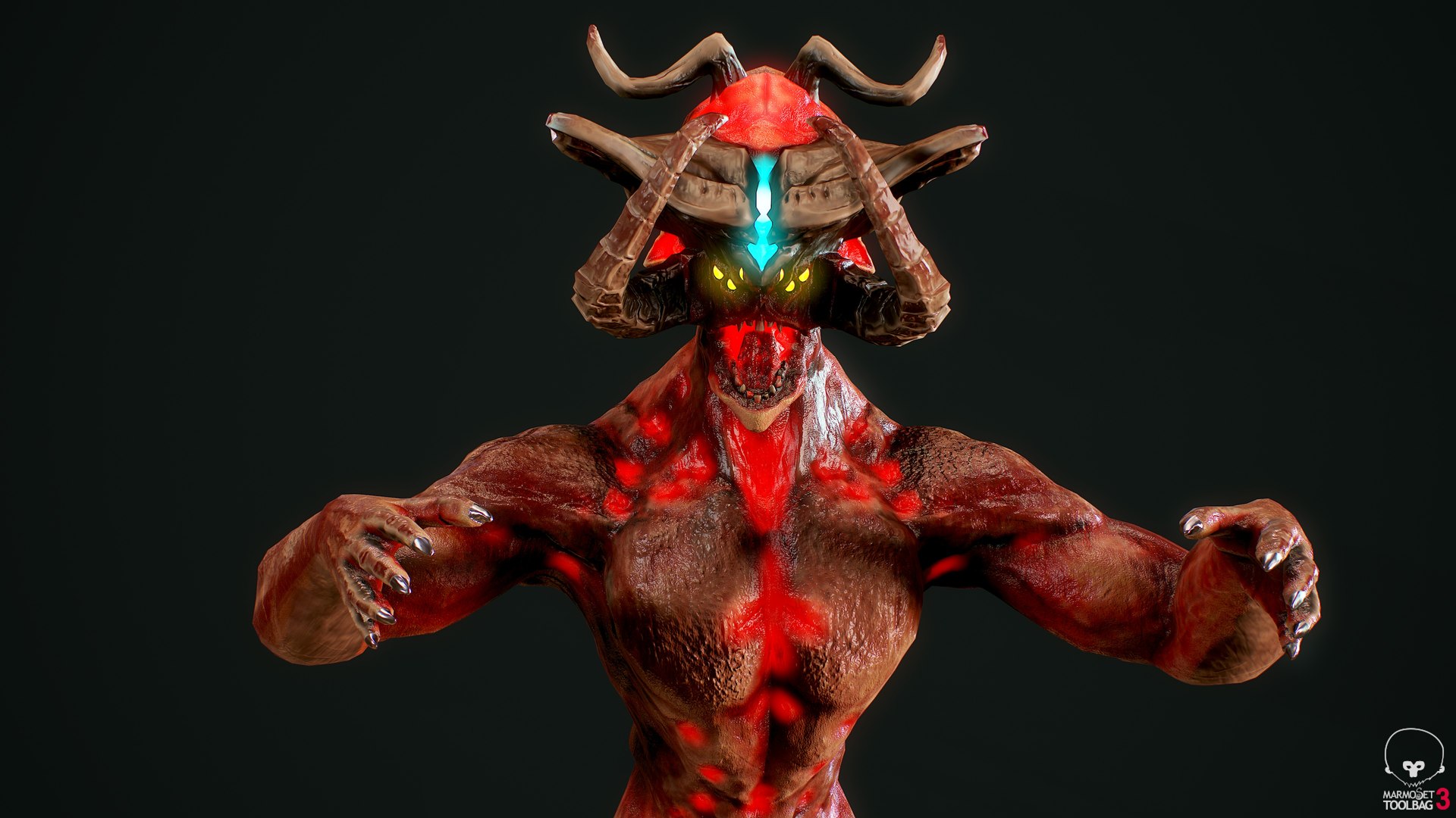 3D Monster Mutant 4 - TurboSquid 1869317
