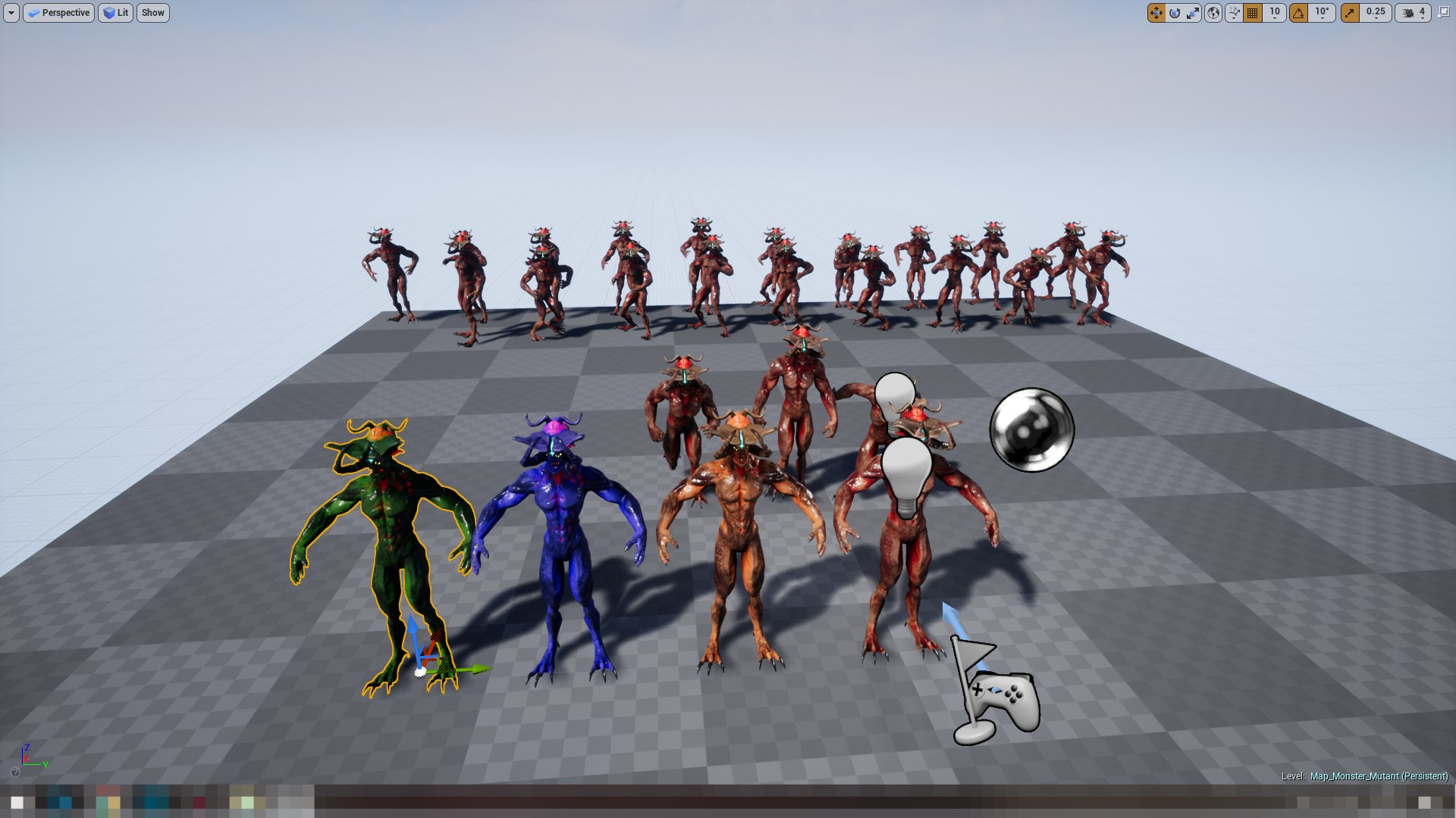 3D Monster Mutant 4 - TurboSquid 1869317