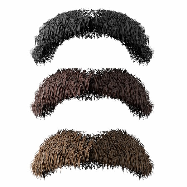Moustache 3D Models for Download | TurboSquid