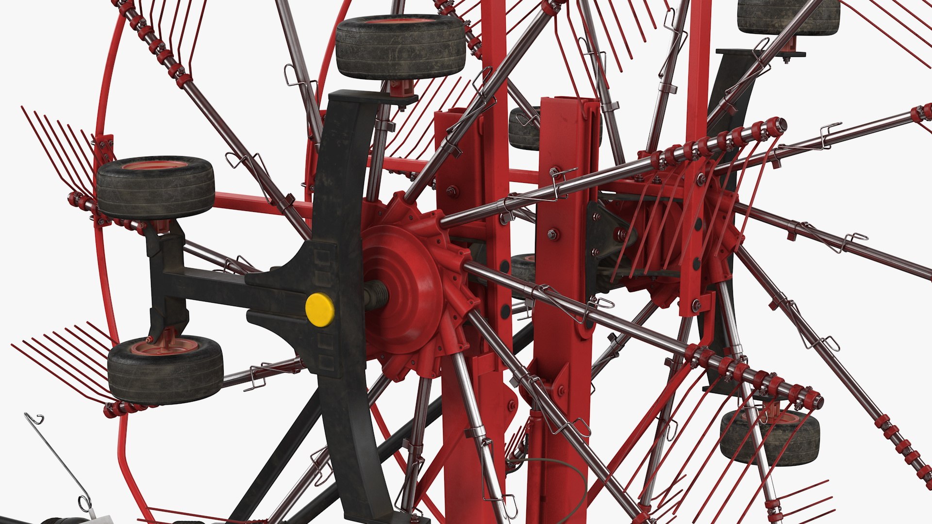 Tractor used twin rotary 3D model - TurboSquid 1521262