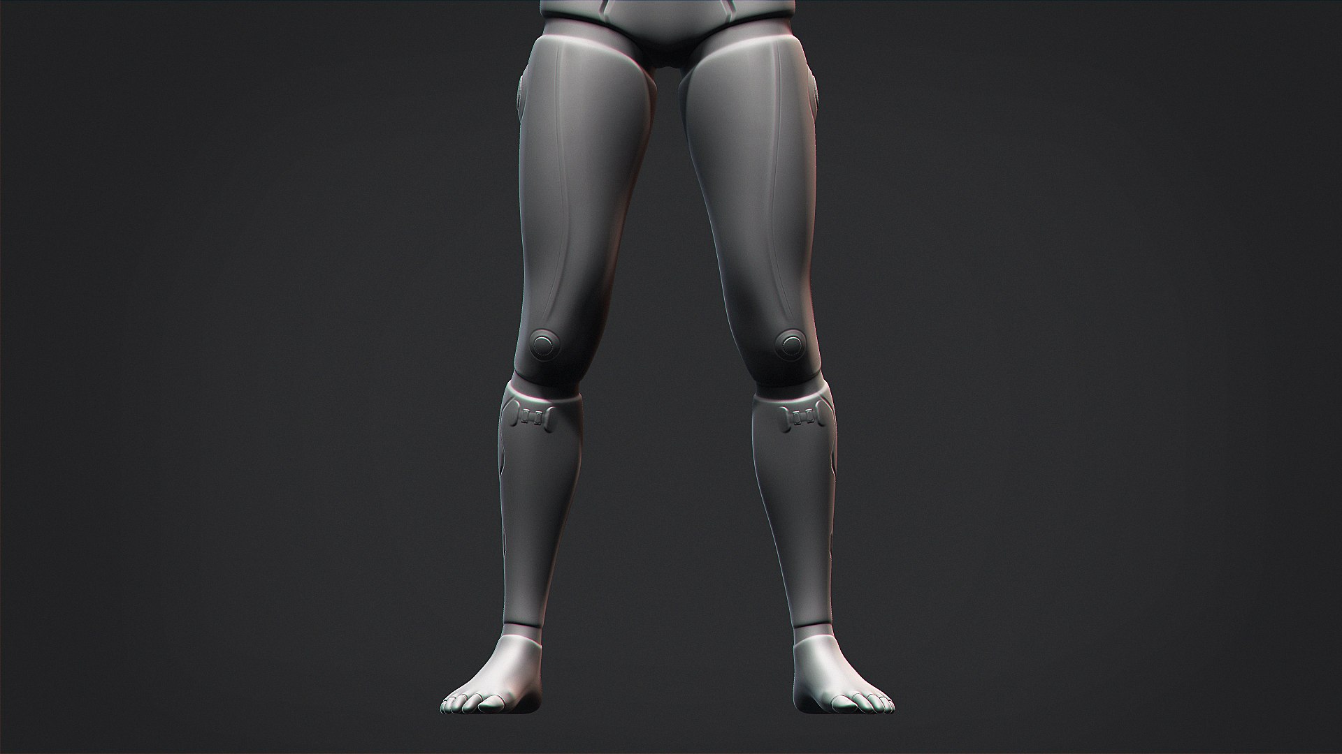 3D Male Robot Base Mesh - TurboSquid 1849616