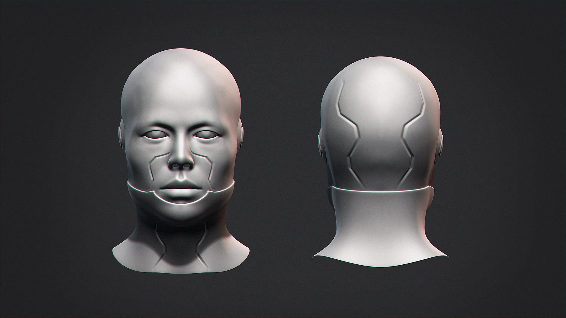 3D Male Robot Base Mesh - TurboSquid 1849616