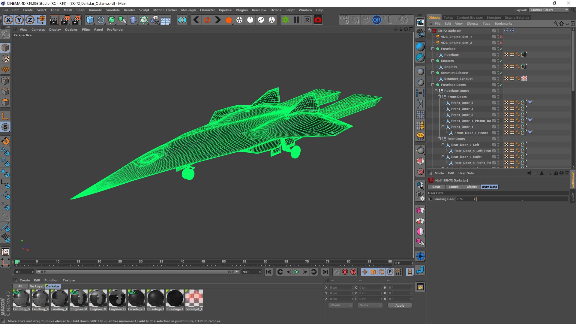 SR-72 Darkstar from Top Gun Maverick 3D model - TurboSquid 2068606