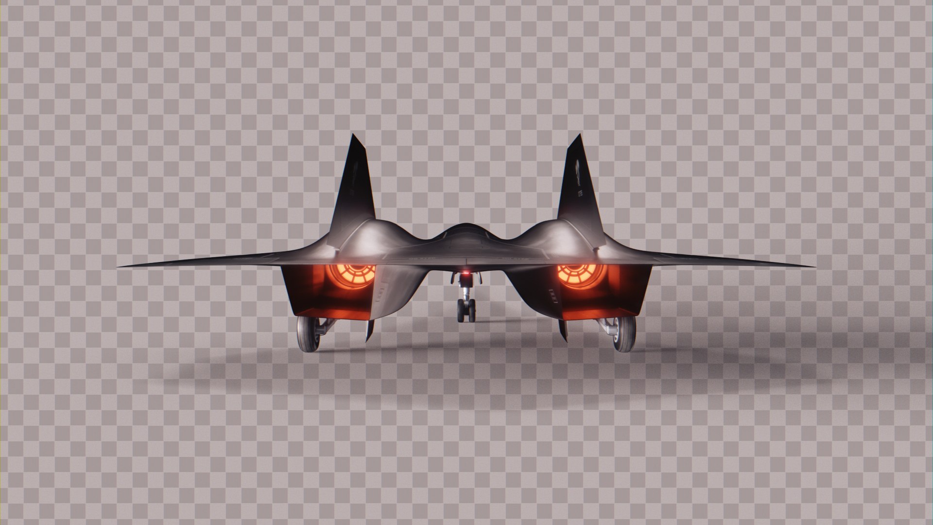 SR-72 Darkstar From Top Gun Maverick 3D Model - TurboSquid 2068606