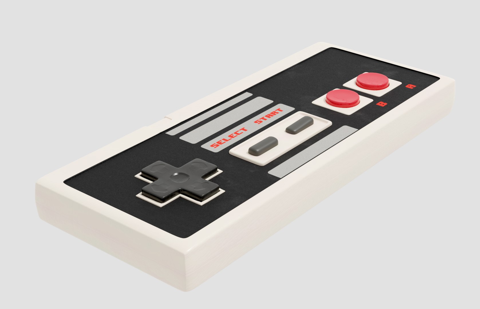 3D Controller Nes Model - TurboSquid 1284436