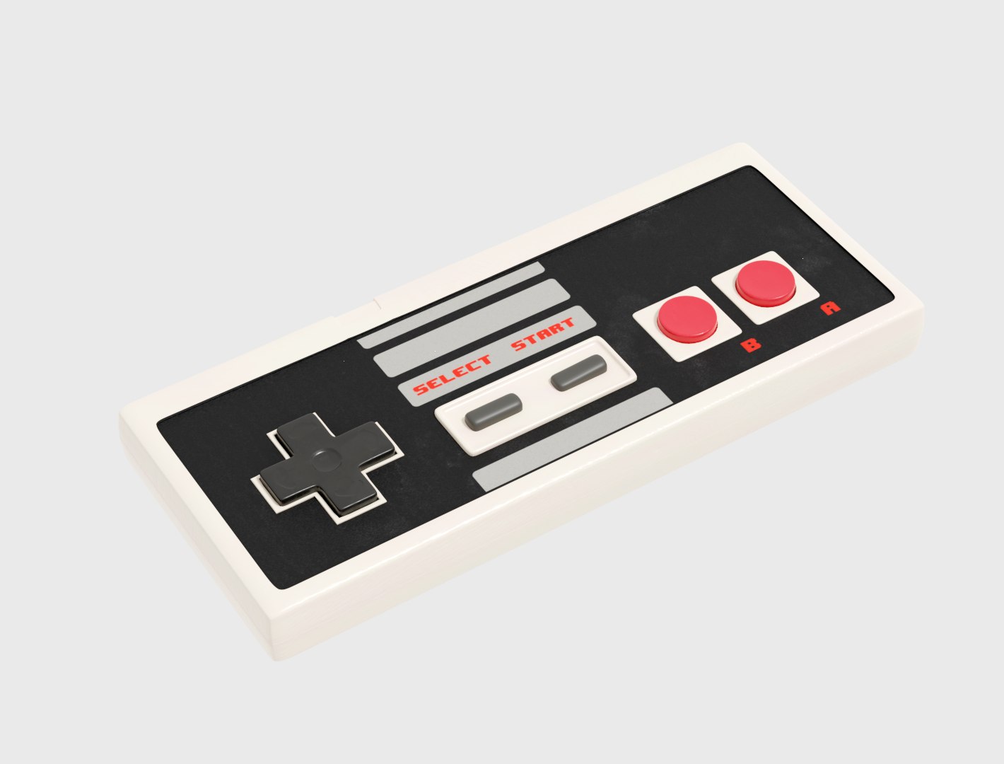 3D Controller Nes Model - TurboSquid 1284436