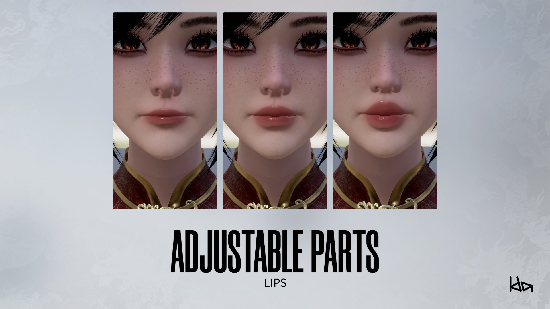 Jua Lee - Cheongsam Qipao Dress - Game Ready Low-poly 3D model 3D model ...