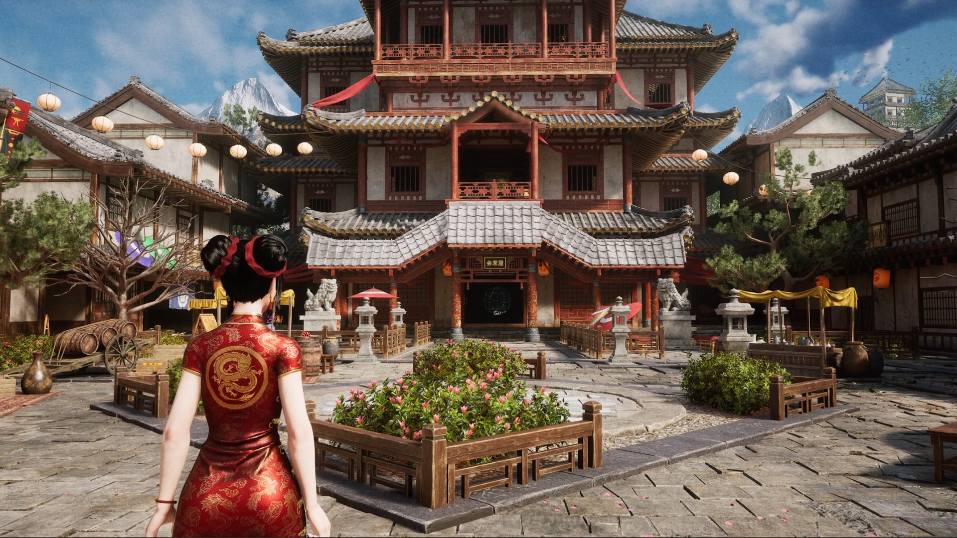 Jua Lee - Cheongsam Qipao Dress - Game Ready Low-poly 3D Model 3D Model ...