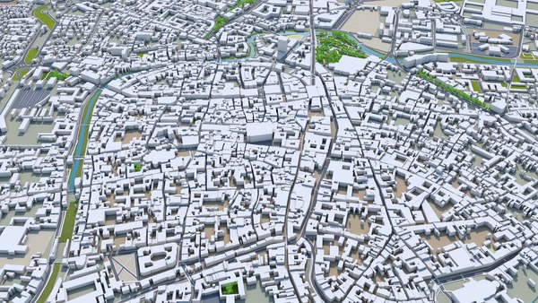 3D model city area building - TurboSquid 1653150