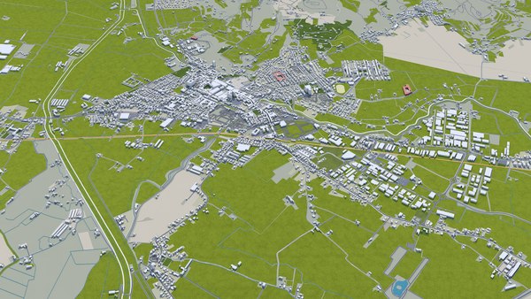 3D model city area building - TurboSquid 1653150