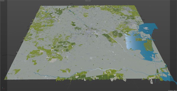 3D model city area building - TurboSquid 1653150