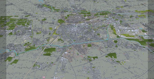 3D model city area building - TurboSquid 1653150