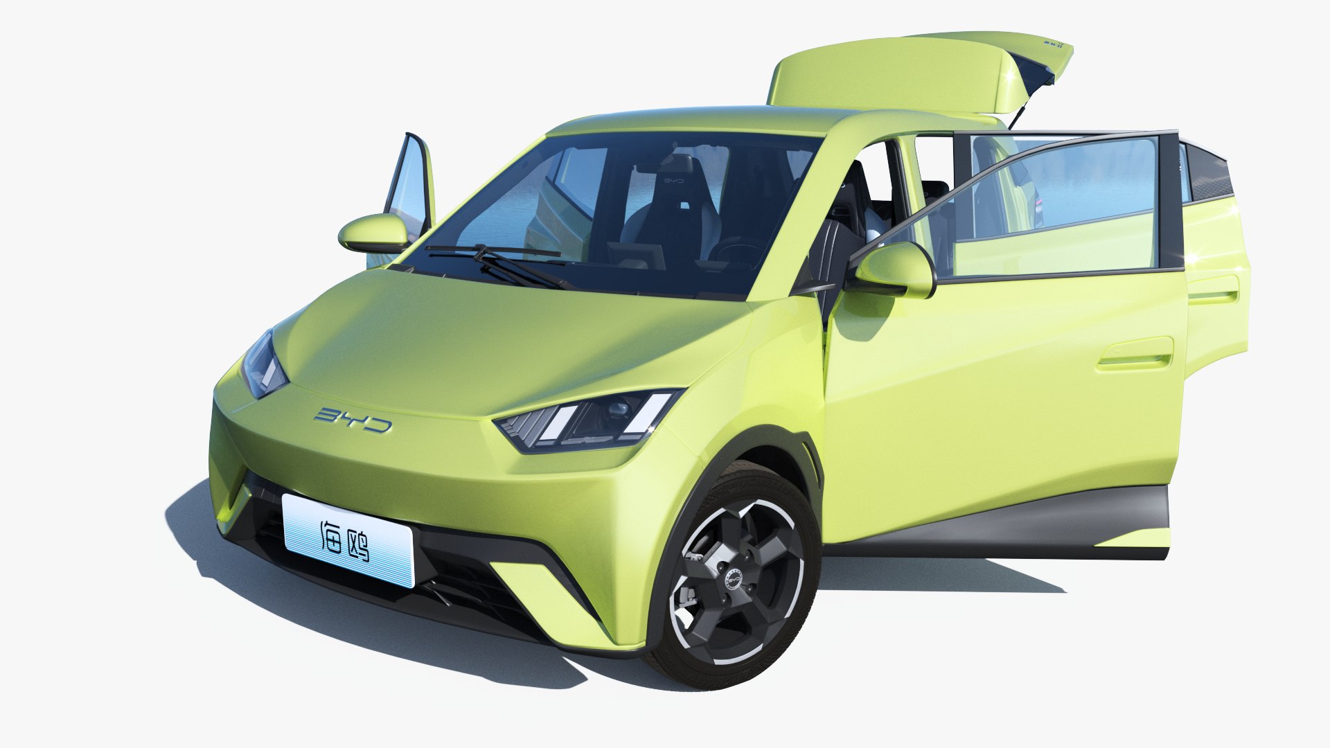 3D 2023 BYD Seagull EV Model - TurboSquid 2116791