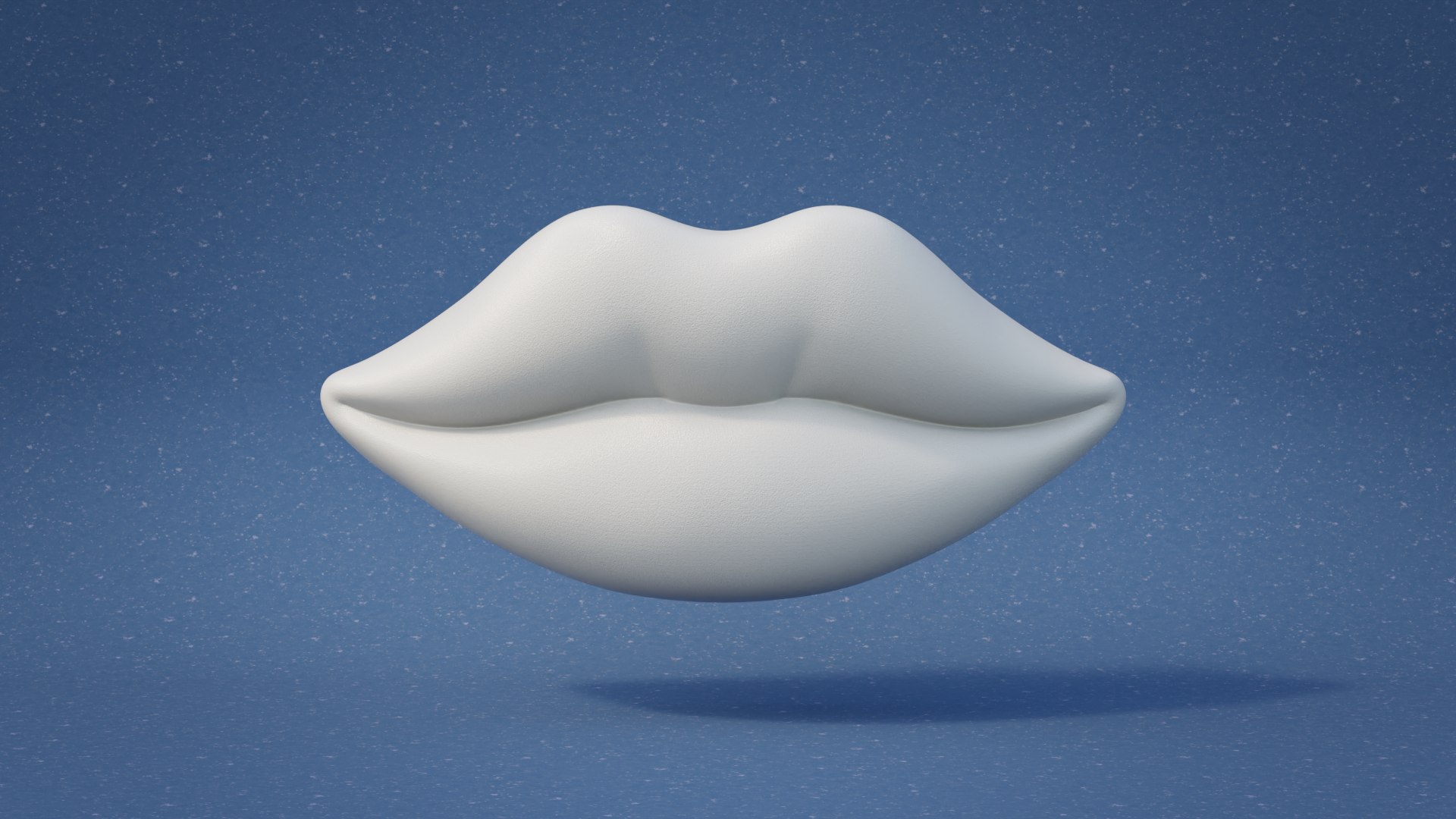 3D Wall Mounted Lips - TurboSquid 2212484